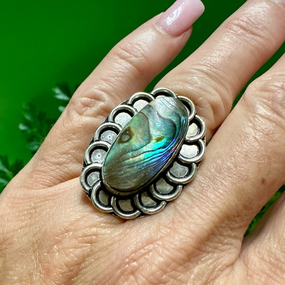 Jewelry | Abalone Shell Ring | Poshmark